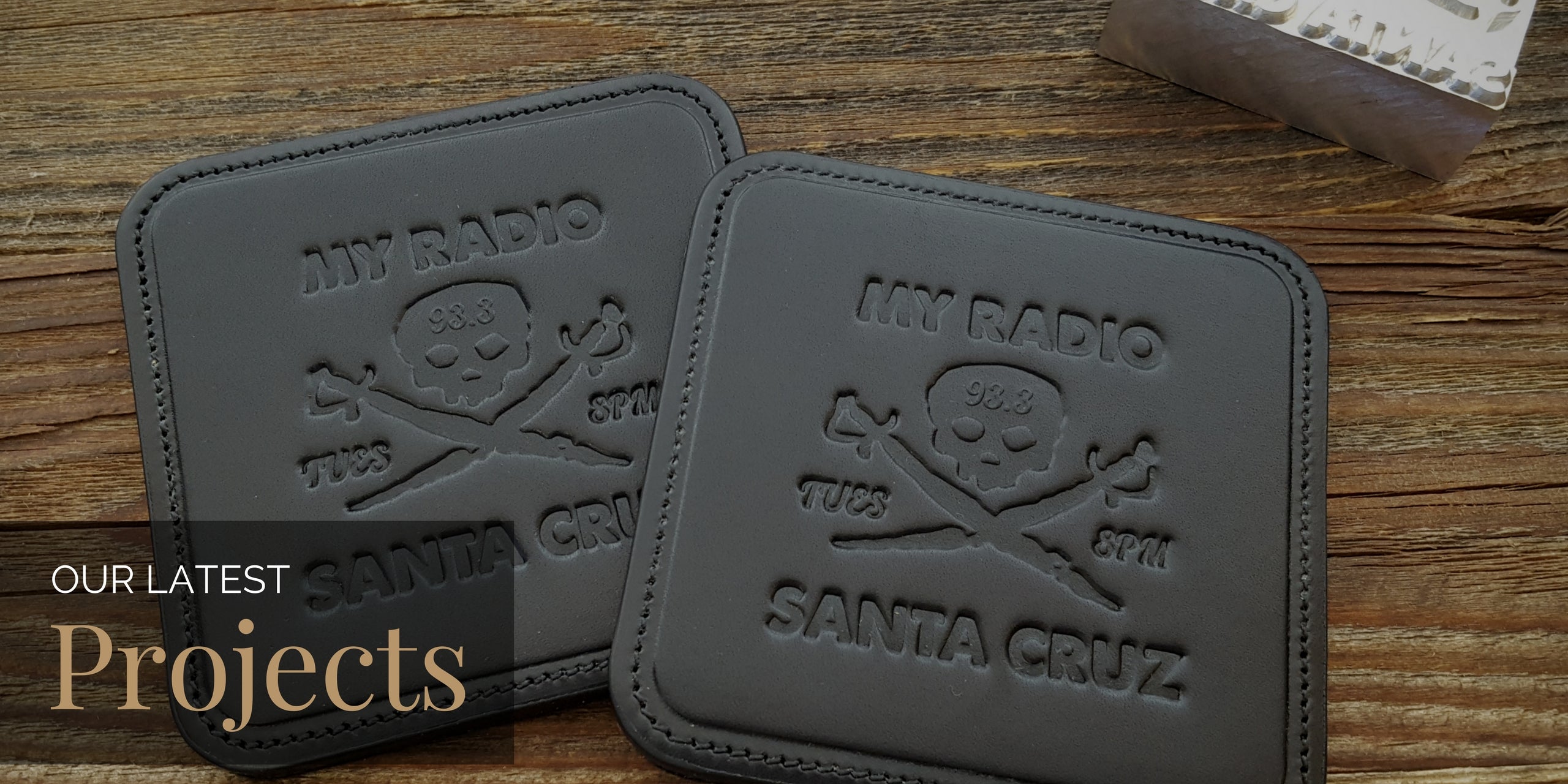 Projects Of The Week | Custom Leather Coasters & Realtor Closing Gifts ...