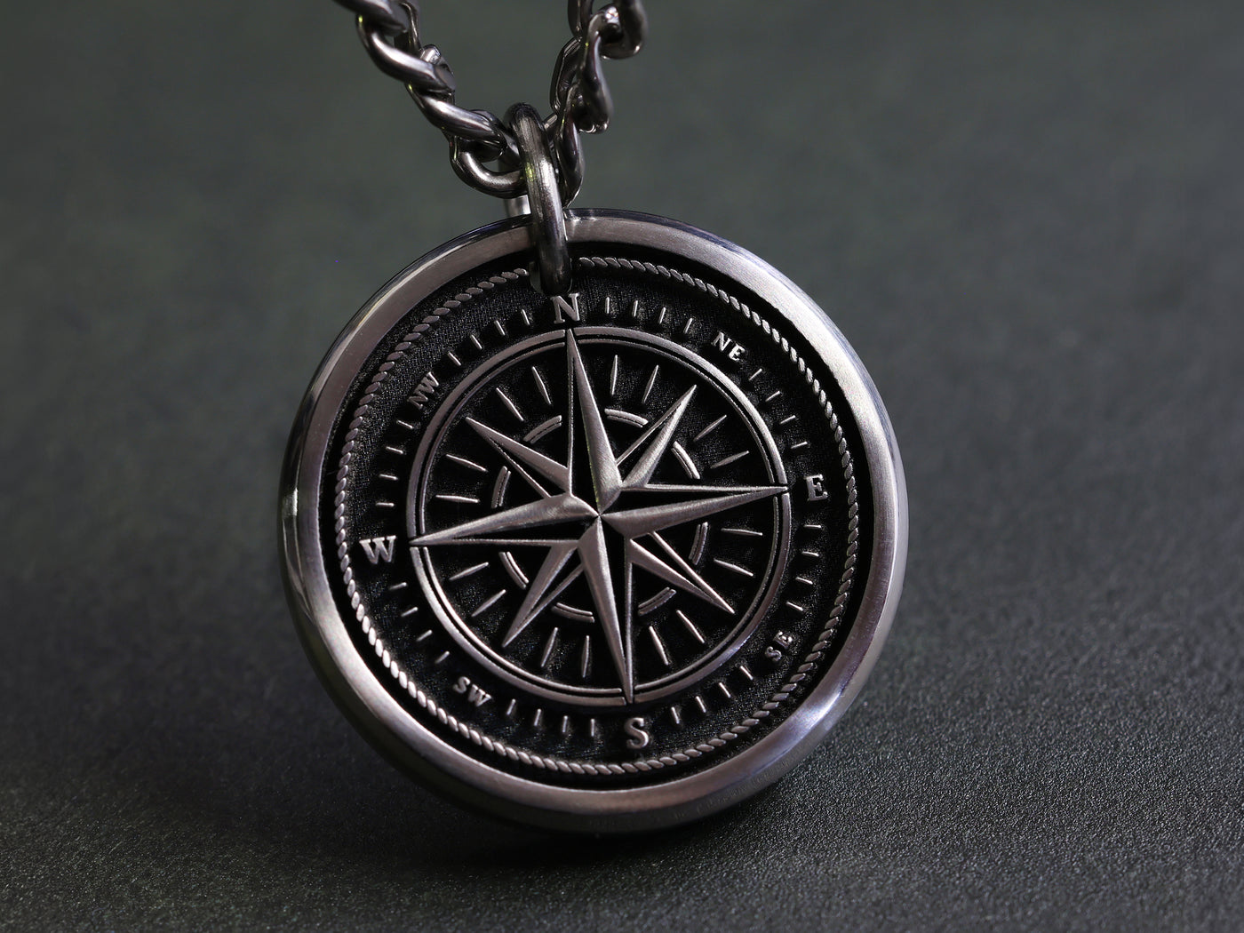 Men's Custom Necklaces - Titanium Pendants - Maven Metals
