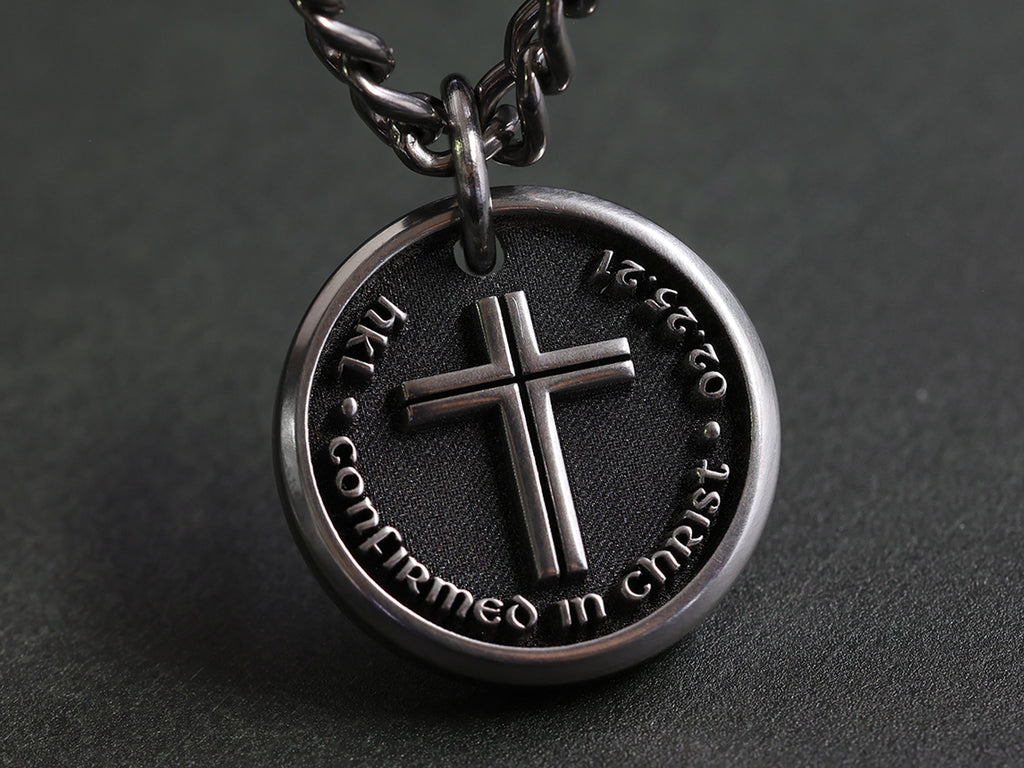 TITANIUM Custom Confirmation Necklace - Confirmation Gift For Boys ...