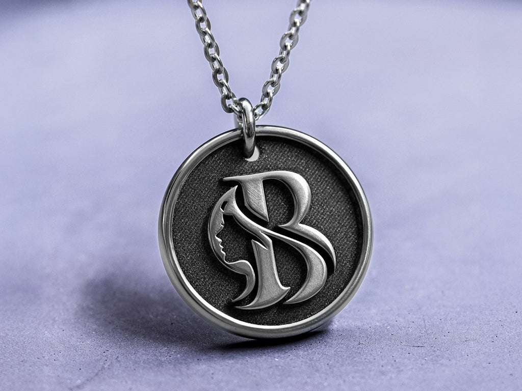 TITANIUM Custom Artwork Necklace - Womens Pendants - Maven Metals